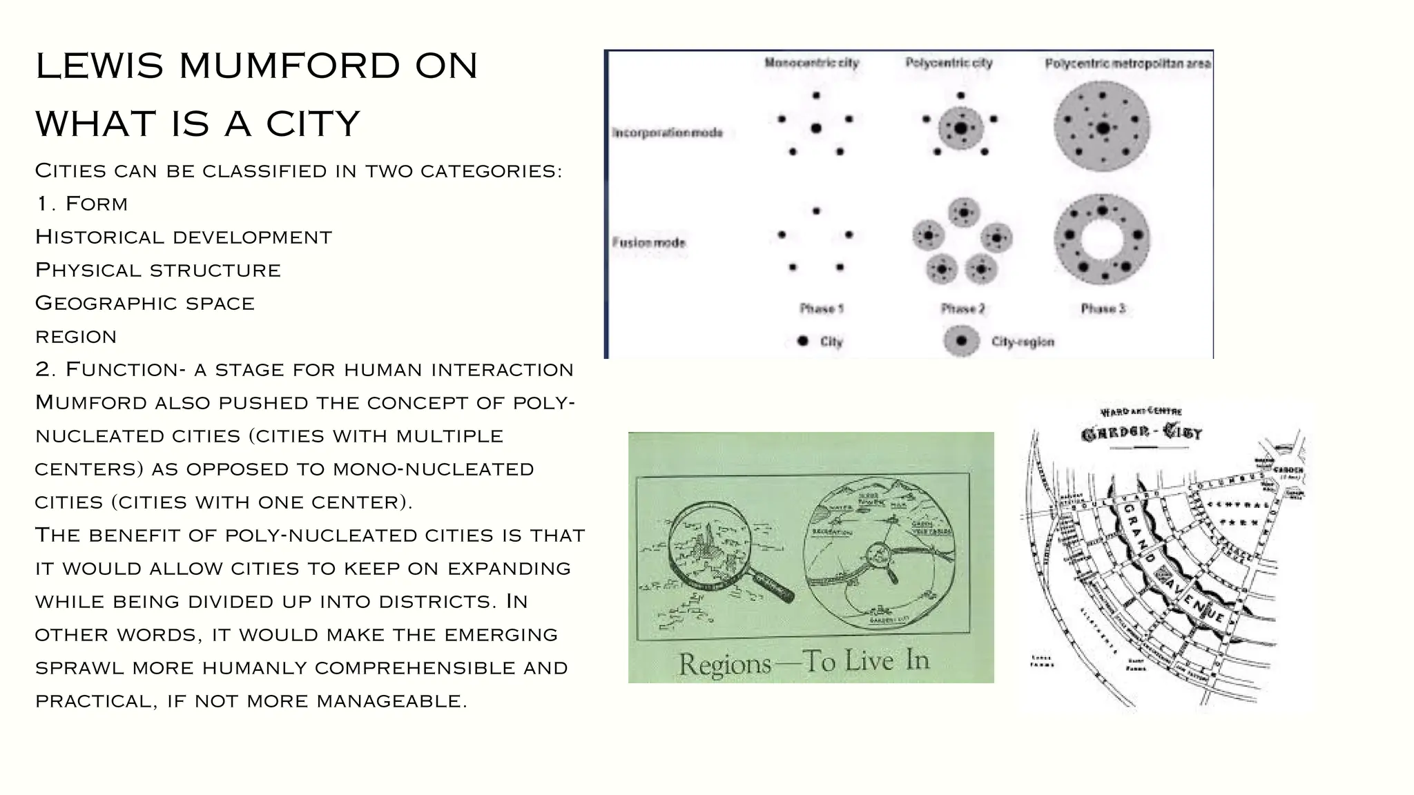Lewis Mumford and his theory of urban planning | PDF