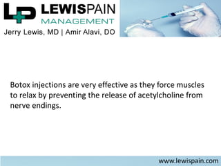 Pain Management in Plano: Botox Injections | PDF