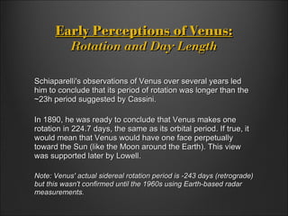 Lewis' view of Venus in Perelandra | PPT