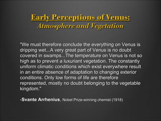 Lewis' view of Venus in Perelandra | PPT