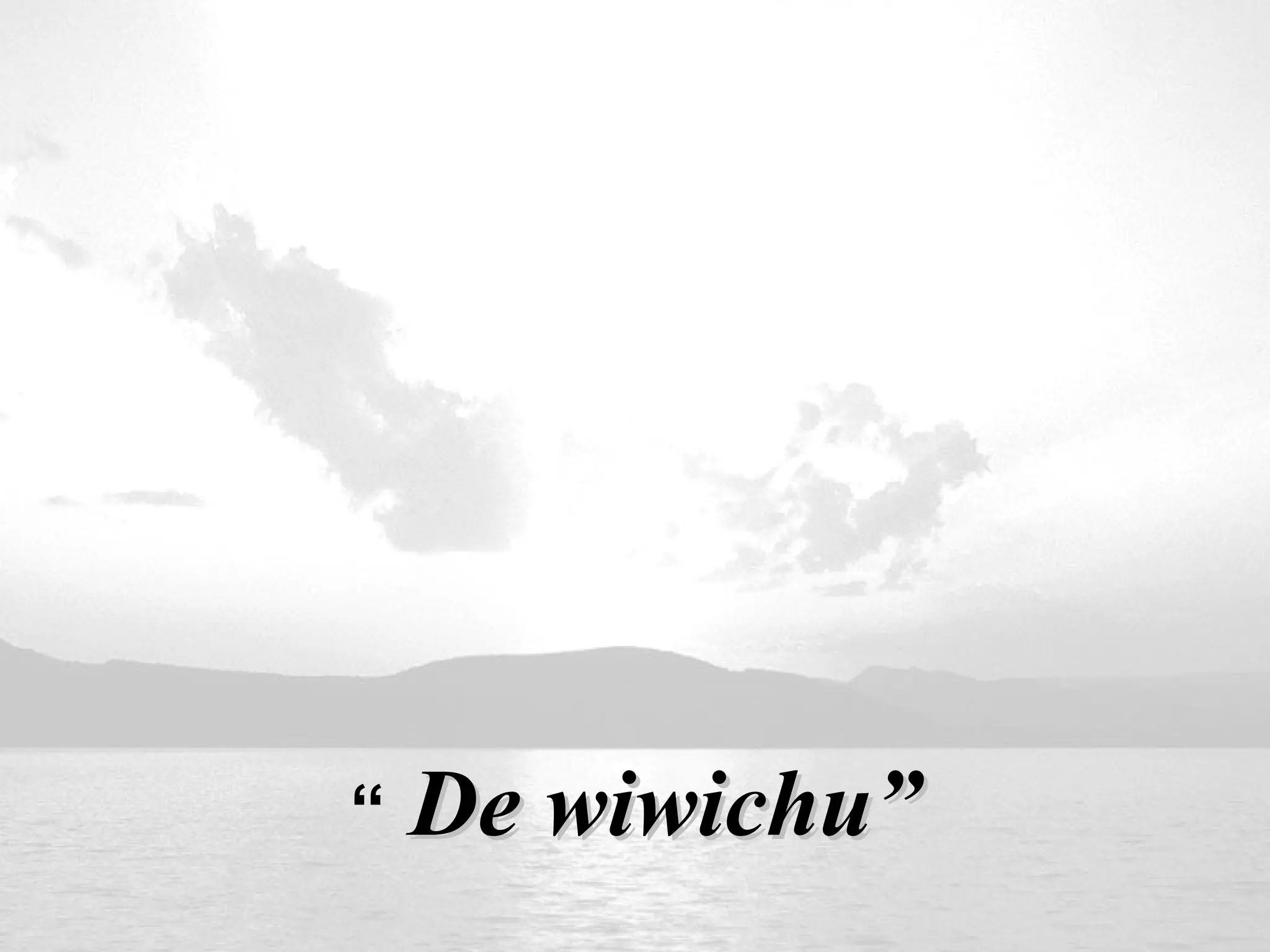 Le Wiwichu | PPS