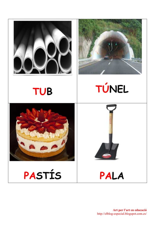 LectoEscriptura word p,t | PDF