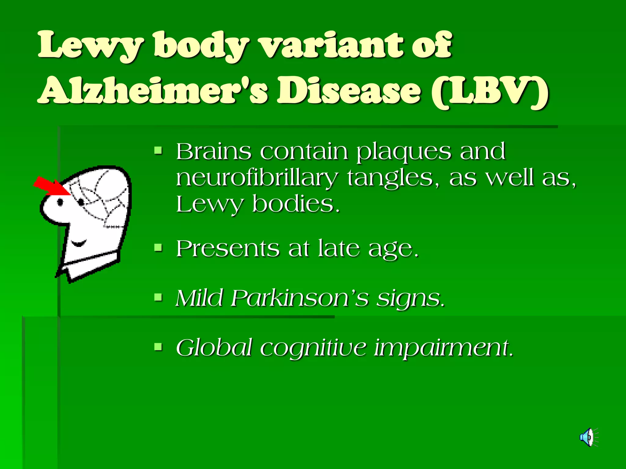 Lewy Body Dementia | PPTX