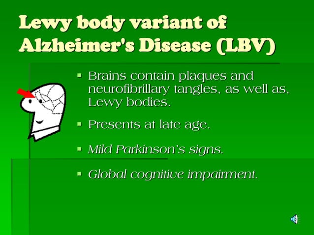 Lewy Body Dementia | PPTX | Brain and Nervous System Disorders ...