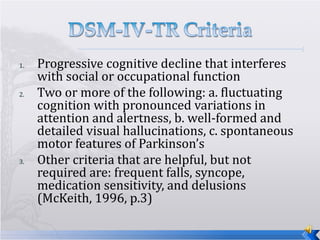 Lewy Body Dementia | PPT