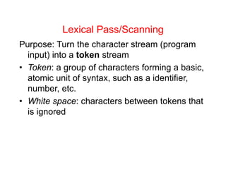 Lexical analysis, syntax analysis, semantic analysis. Ppt | PPT