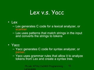 lex and yacc.pdf