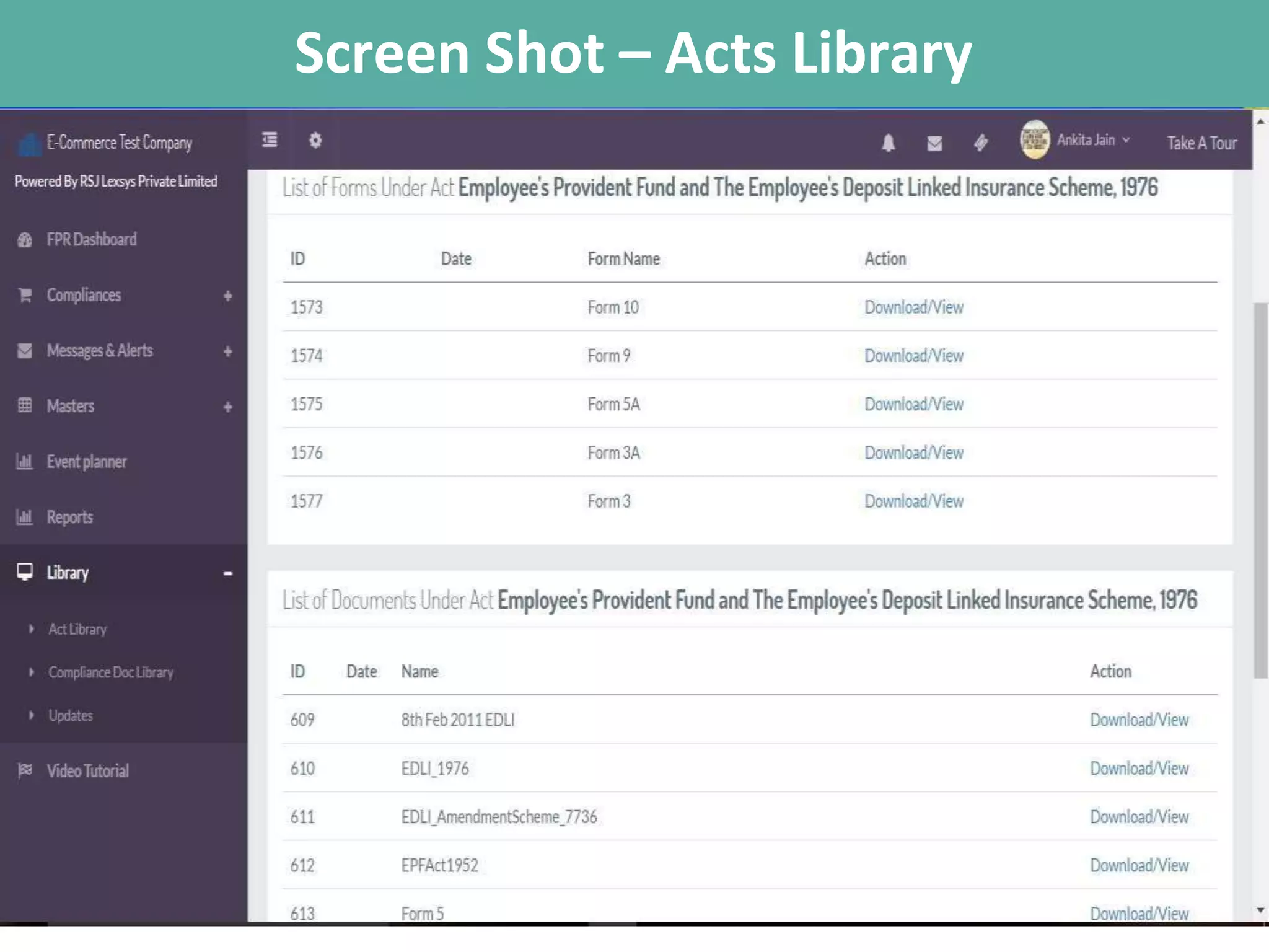 Lexcomply - Compliance Management System | PPTX