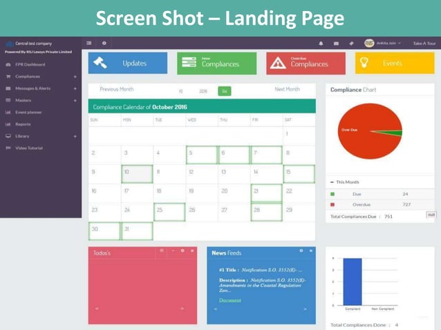 Lexcomply - Compliance Management System | PPTX