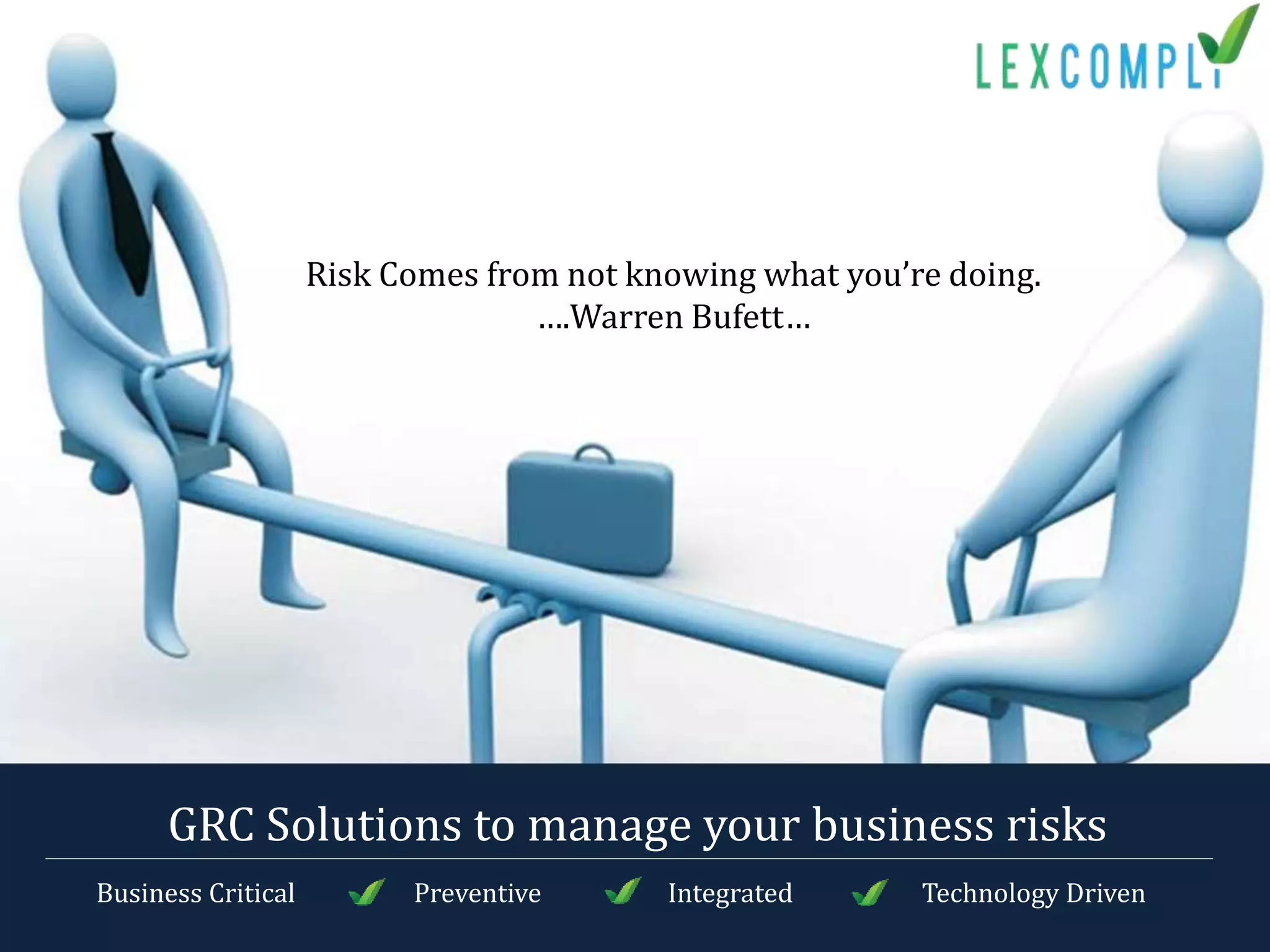 Enterprise Governance Risk and Compliance (GRC) Management Solution in ...
