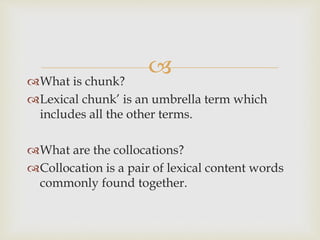 Lexical | PPT