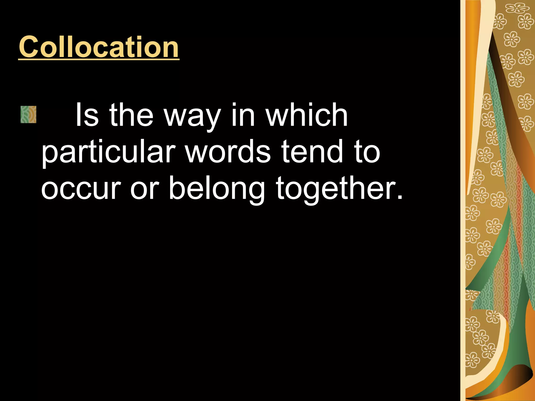 Lexical Cohesion | PPT