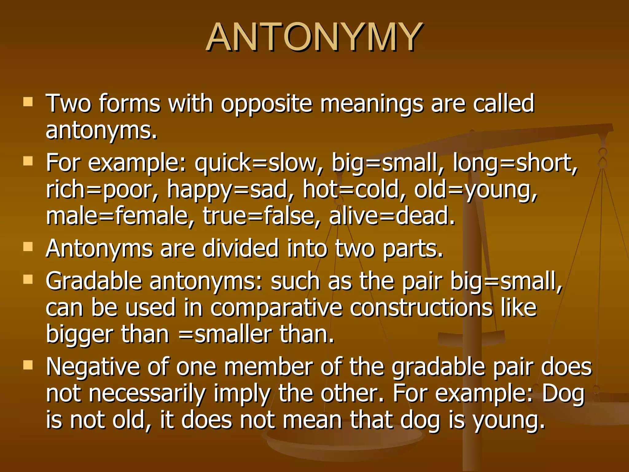 Lexical Relations By Nasir | PPT