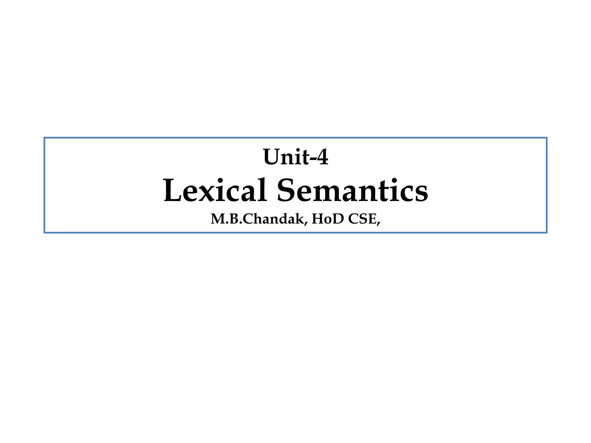 Lexical-Semantics-NLP.pptx bbbbbbbbbbbbbbb | PPT