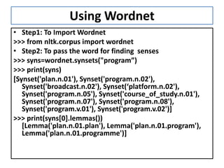 Lexical-Semantics-NLP.pptx bbbbbbbbbbbbbbb | PPT
