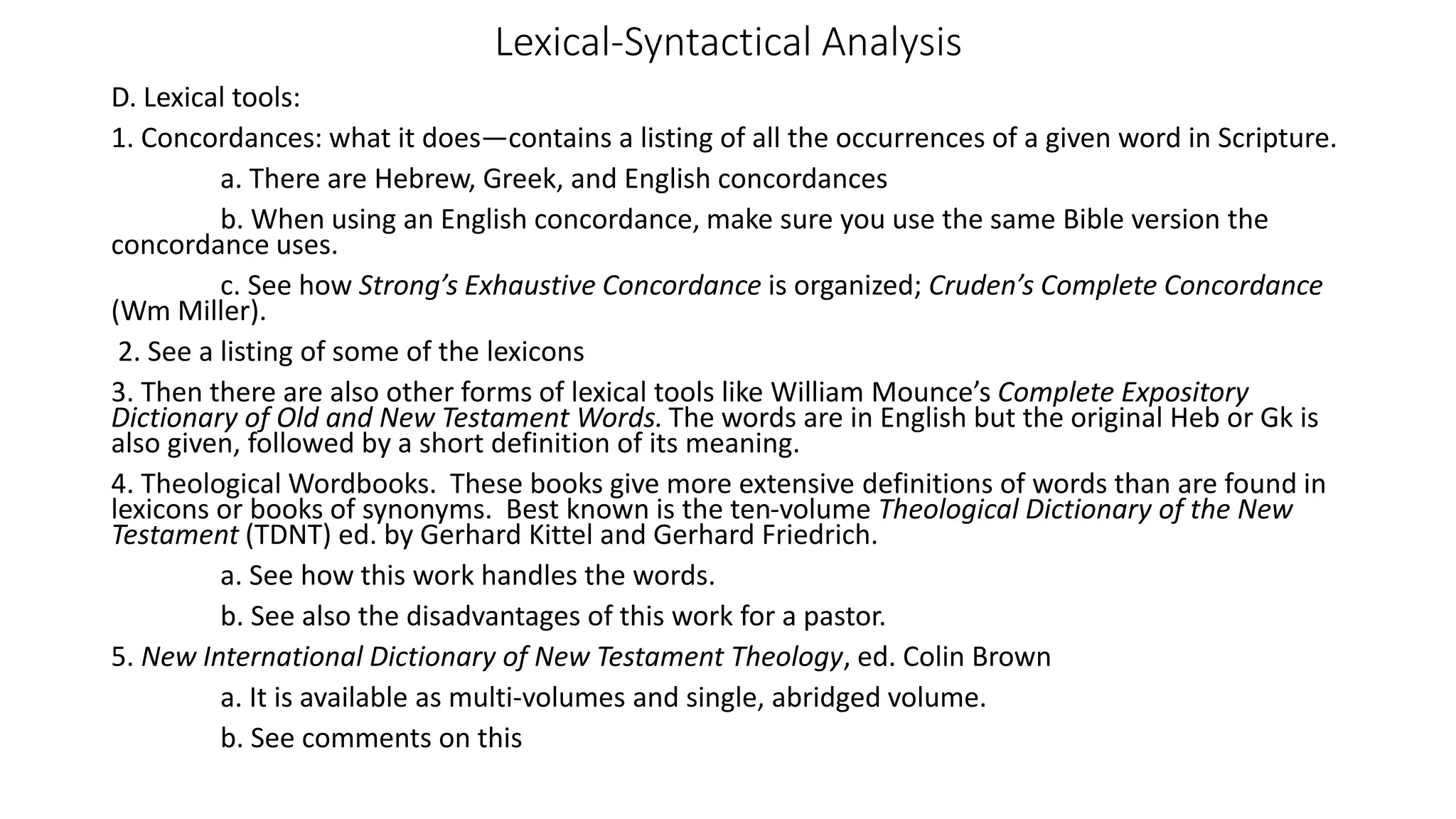 Lexical syntactical analysis | PPTX