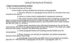 Lexical syntactical analysis | PPTX