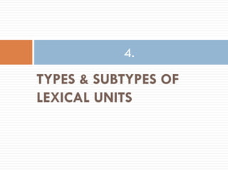 Lexical analysis | PPT