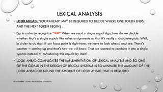 Lexical analysis | PDF