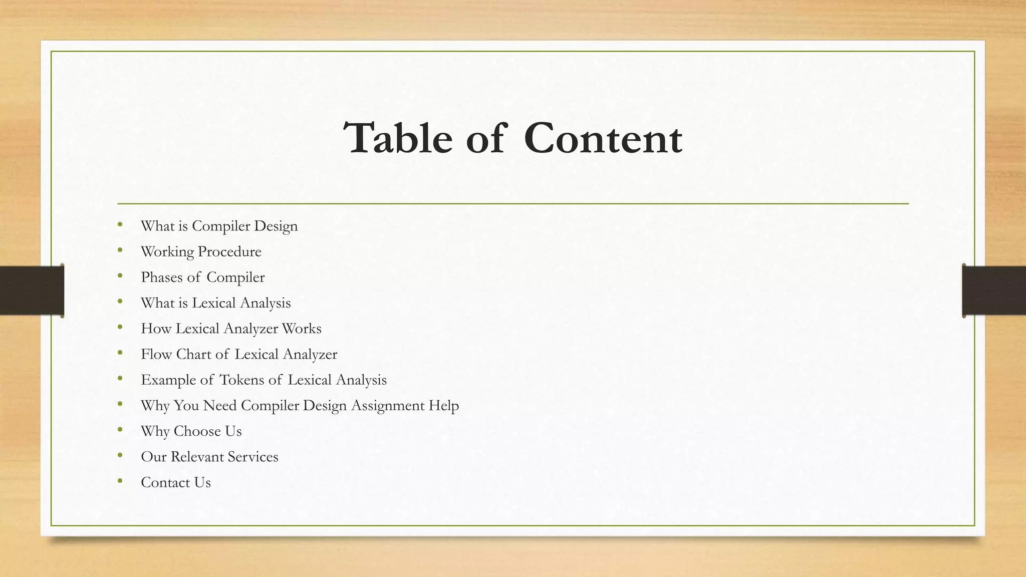 Valuable Information on Lexical Analysis in Compiler Design | PPTX