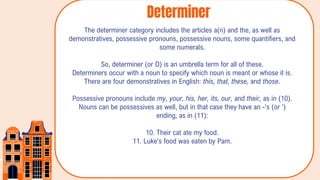 Lexical and grammatical categories | PPTX