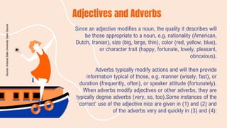 Lexical and grammatical categories | PPTX