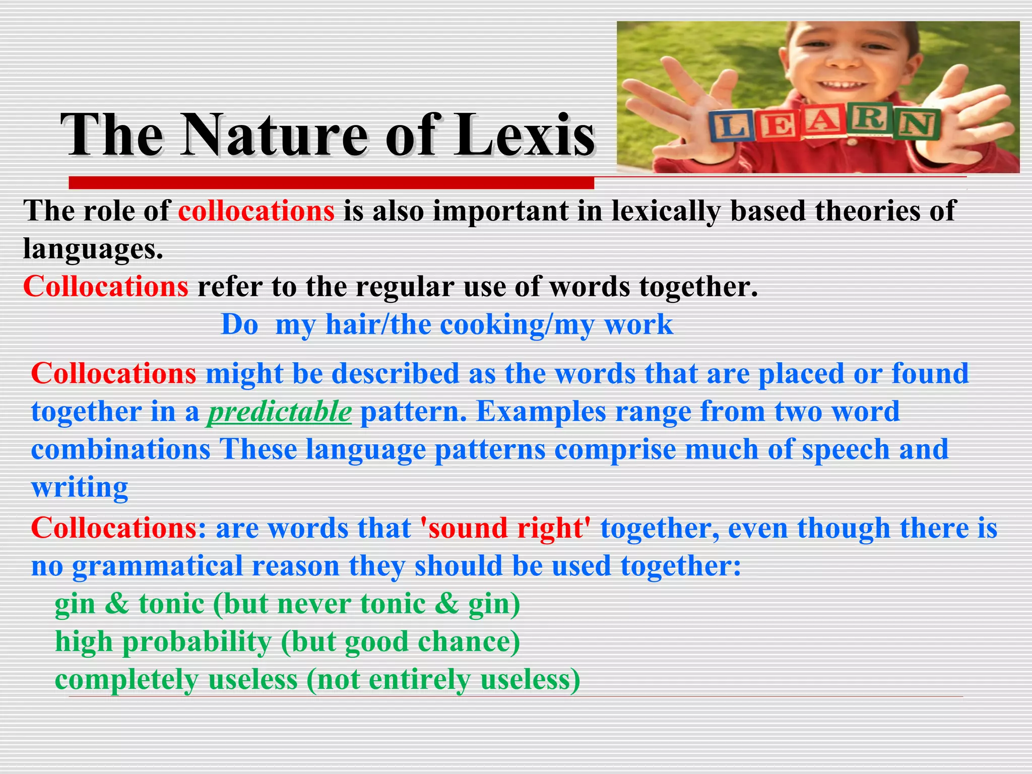 Lexical approach | PPT