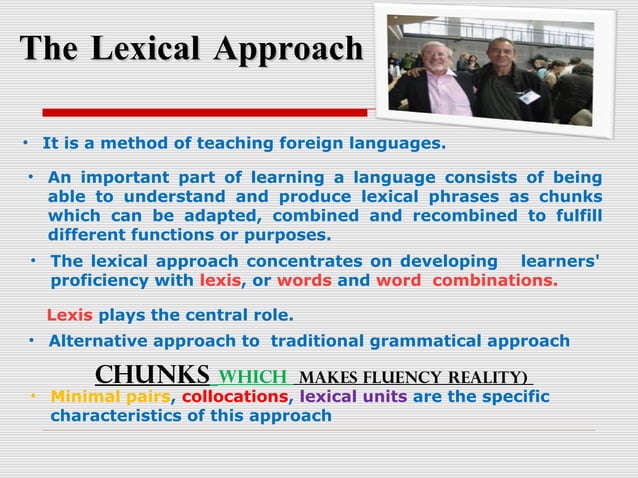 Lexical approach | PPT
