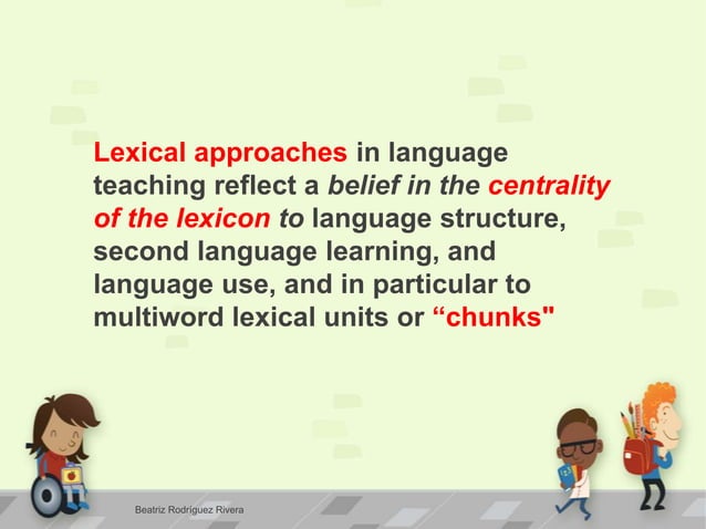 Lexical approach | PPT