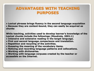 Lexical approach | PPT