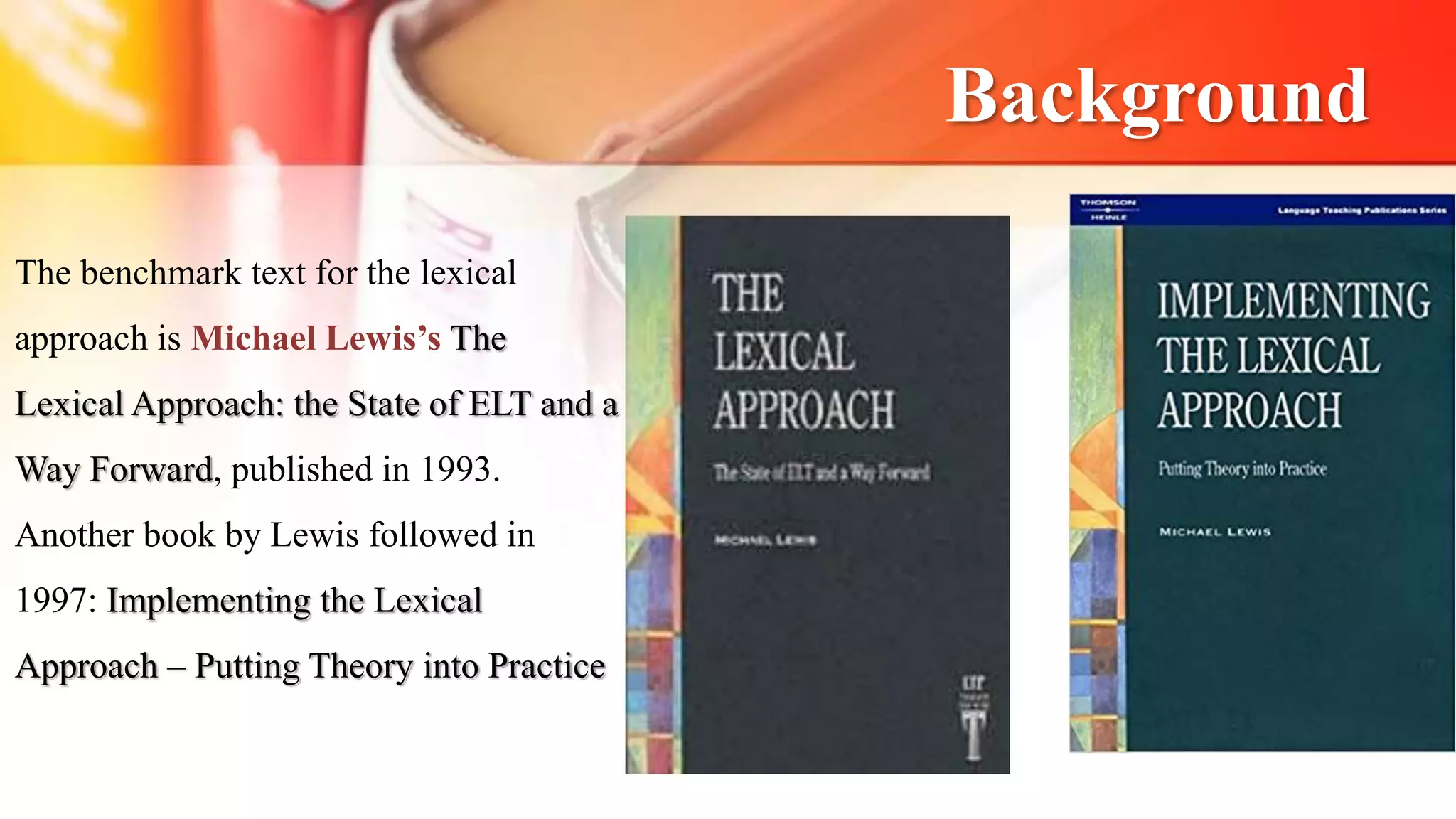 Lexical approach | PPTX