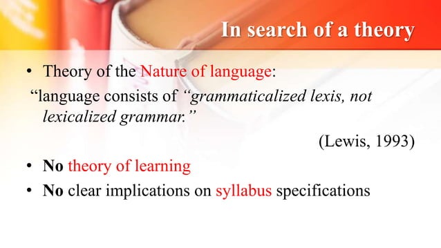 Lexical approach | PPTX
