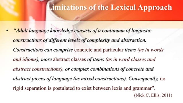 Lexical approach | PPTX