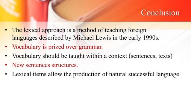 Lexical approach | PPTX