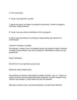 Lexical at istruktura semantika.docx