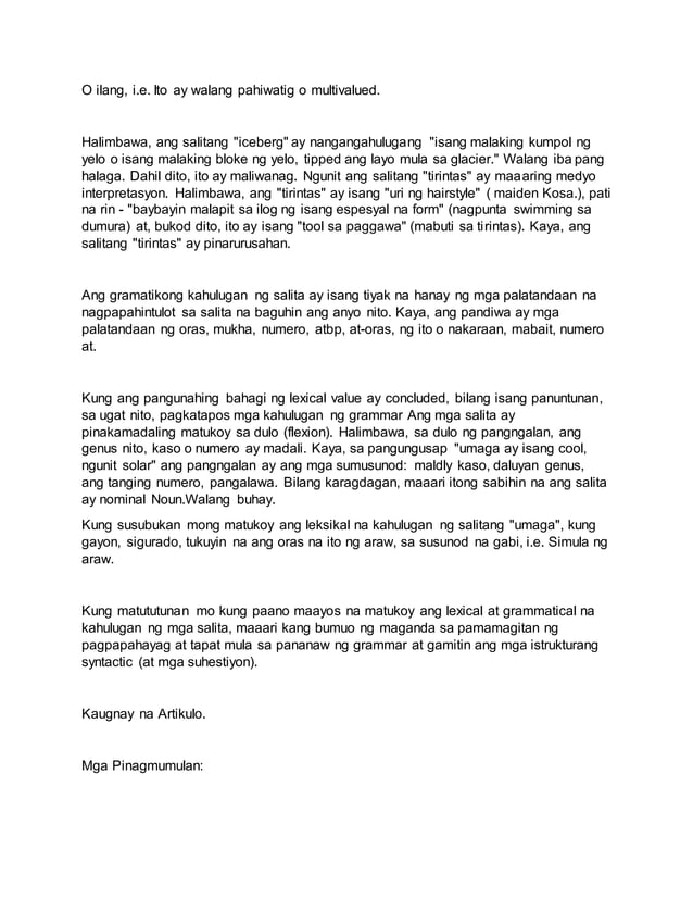 Lexical at istruktura semantika.docx