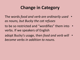 Lexical change | PPTX