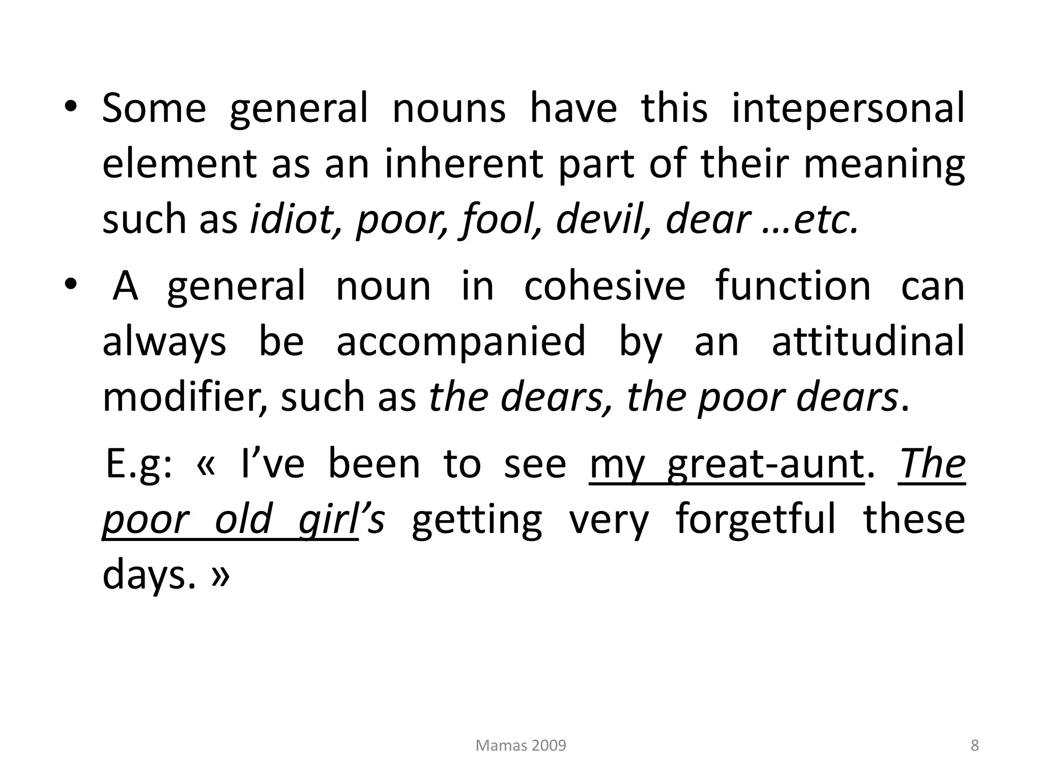 Lexical cohesion | PPTX