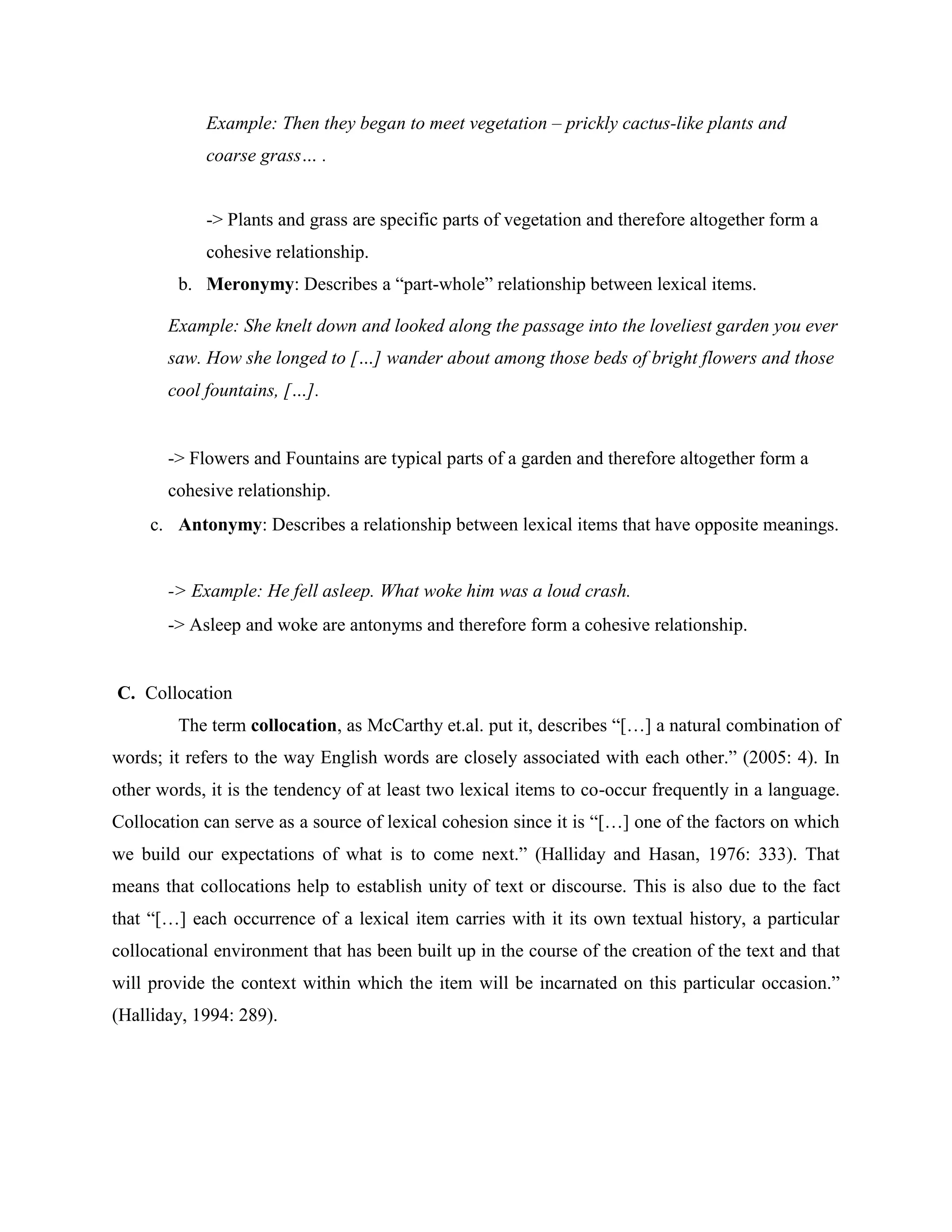 Lexical cohesion | DOCX