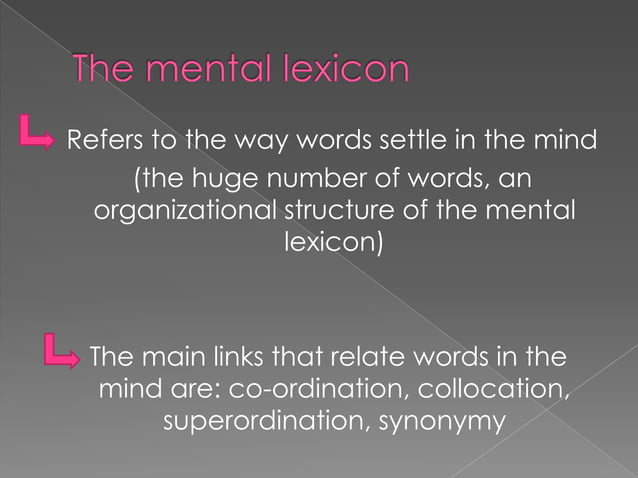 Lexical competence | PPTX