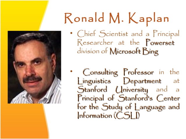 Lexical functional grammar | PPT | Programming Languages | Computing