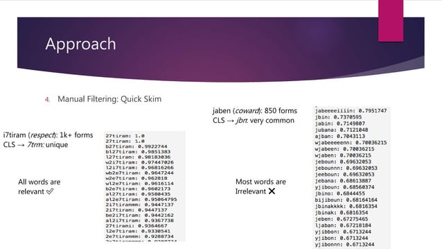 Lexical Induction of Morphological and Orthographic Forms for Low Resourced Languages | PPT