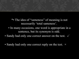 lexical relation-2.pptx semantics meaning of L | PPT