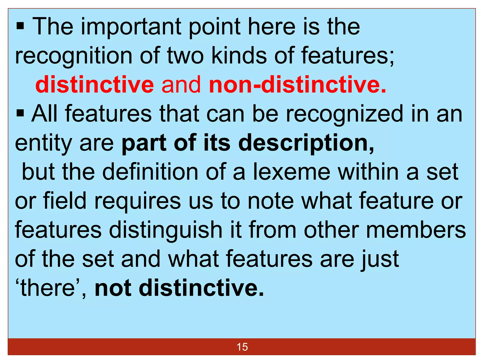 Lexical Relations in Semantic | PPTX