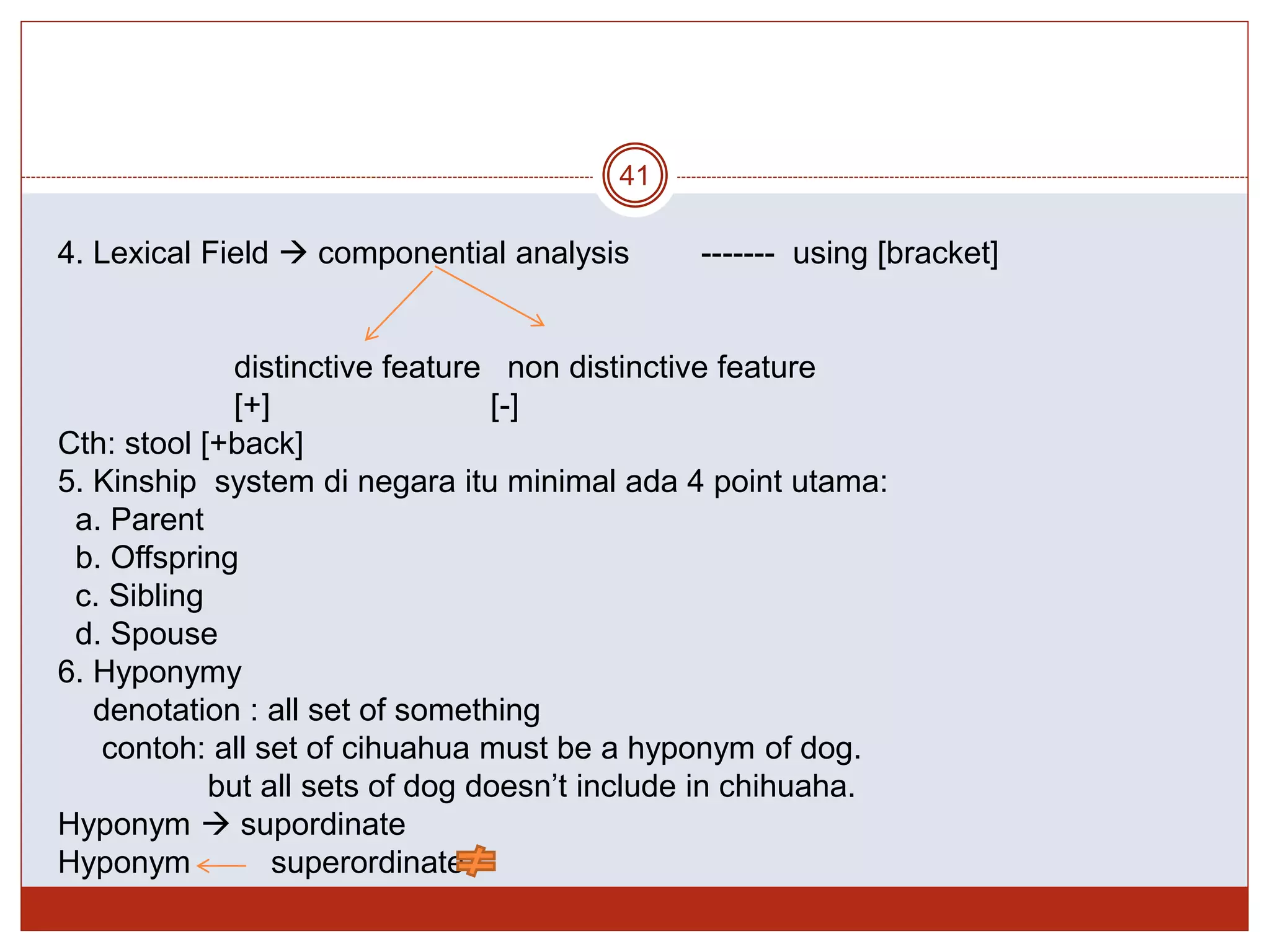 Lexical Relations in Semantic | PPTX