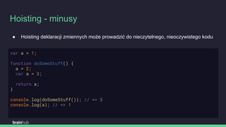 Lexical scope, function vs. block scope, hoisting, scope closures | PDF | Web Development | Internet