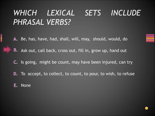Lexical sets | PPT