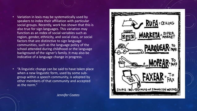 Lexical variation | PPTX