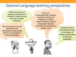 Multi-word items | PPTX