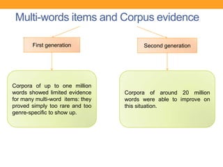 Multi-word items | PPTX
